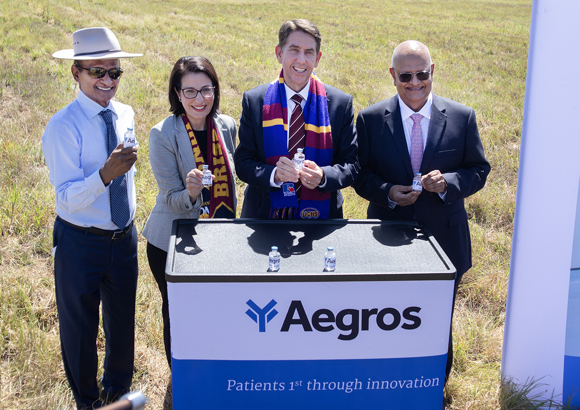 Dream to Reality: Aegros’ plasma fractionation facility announced - Aegros
